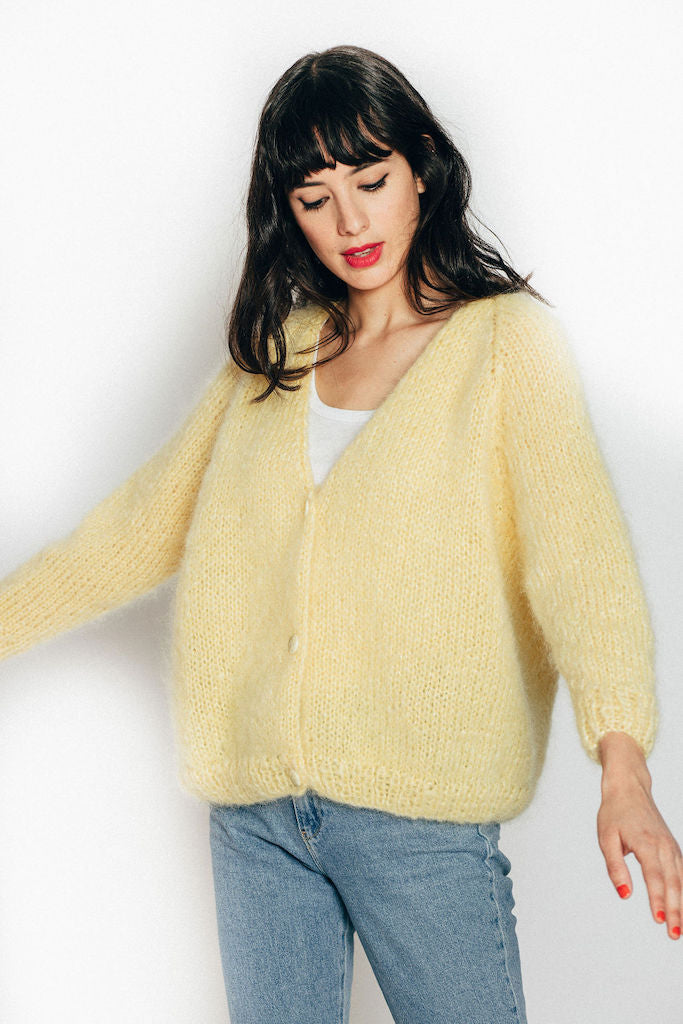 Chacha cardigan - Pattern knitting