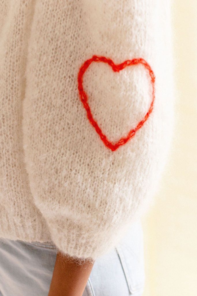 Love cardigan - Pattern knitting