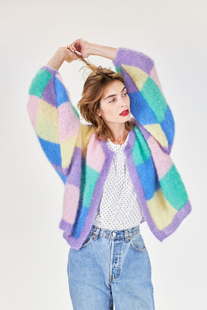 Gillet Miky - Pattern knitting