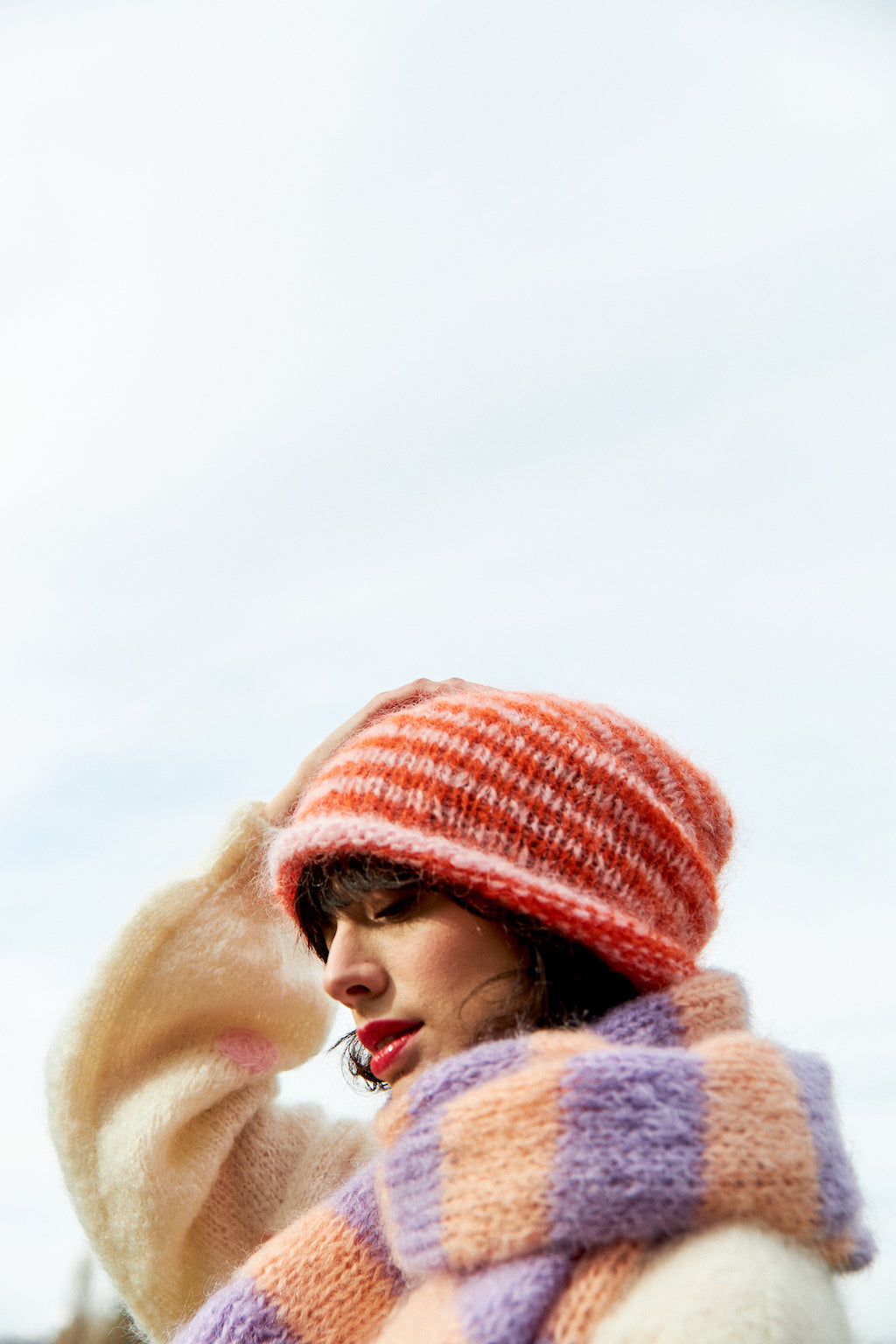 Caroline scarf - Pattern knitting