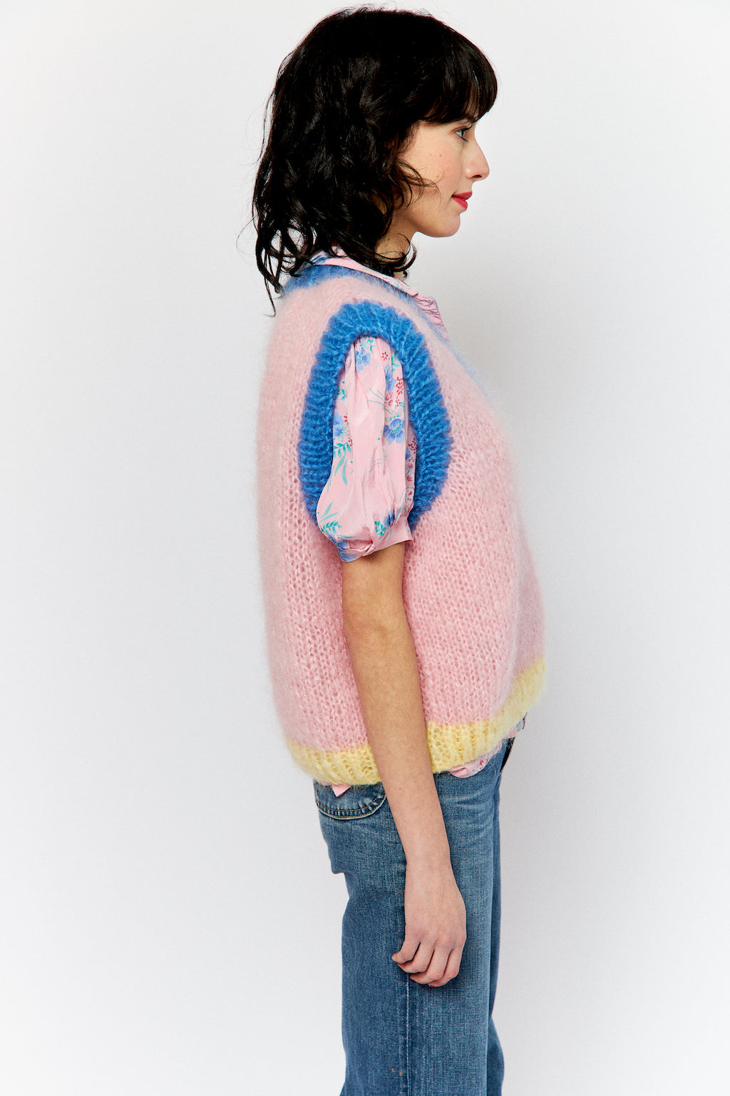 Ines sweater - Pattern knitting