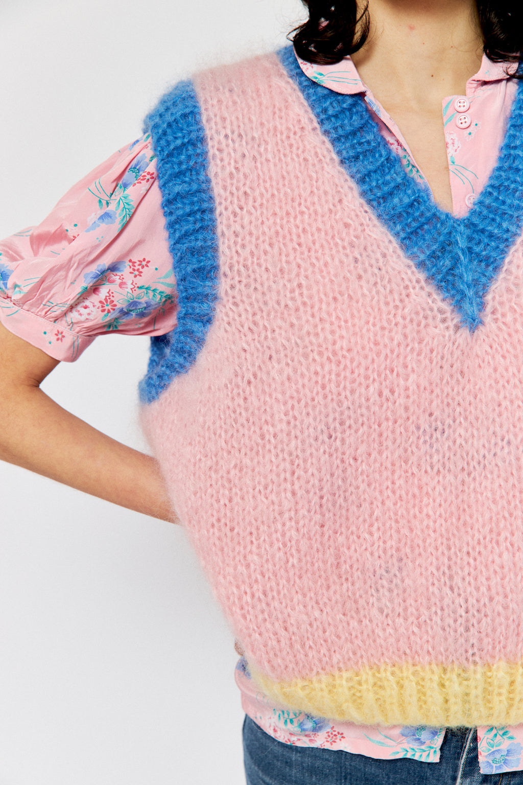 Ines sweater - Pattern knitting