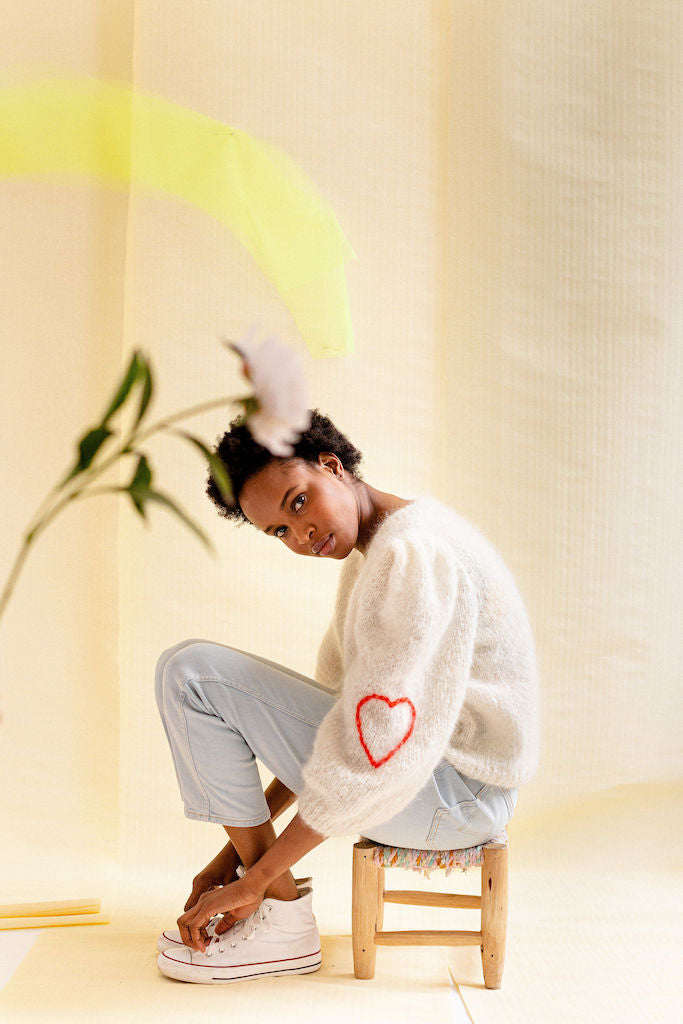 Love cardigan - Pattern knitting