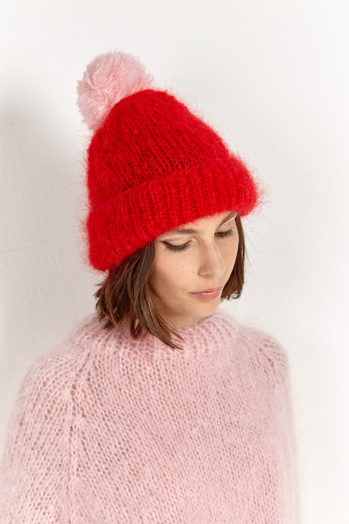 Lily hat - Pattern knitting